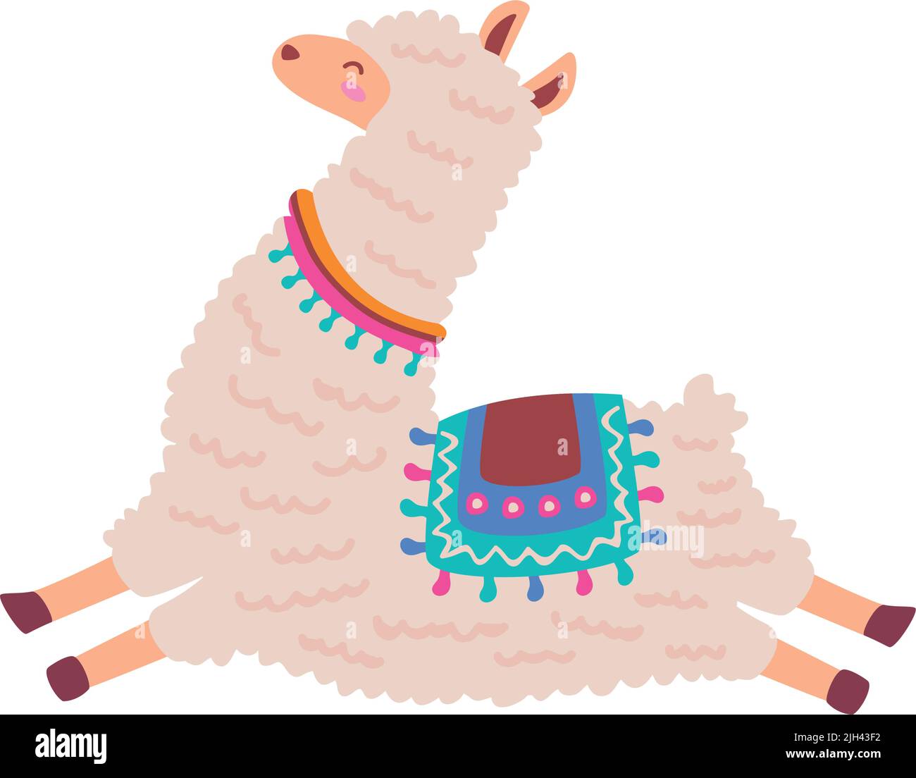 Lama jumping hi-res stock photography and images - Alamy