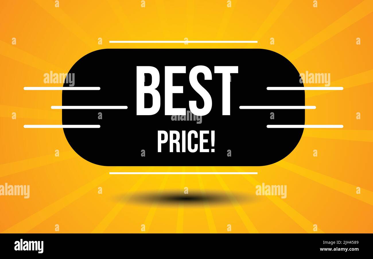 Best Price Tag for Promotions and Offers Stock Vector Image & Art - Alamy