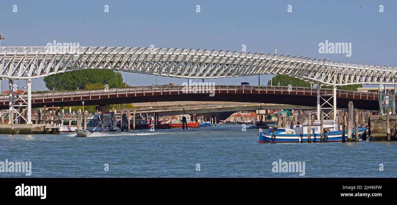 Venezia bridge of the three bridges hi-res stock photography and images ...