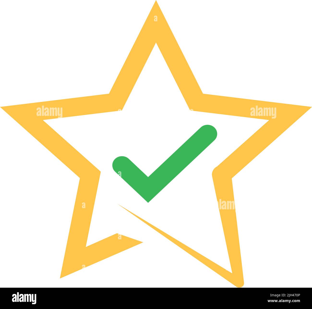 Check mark star hi-res stock photography and images - Alamy