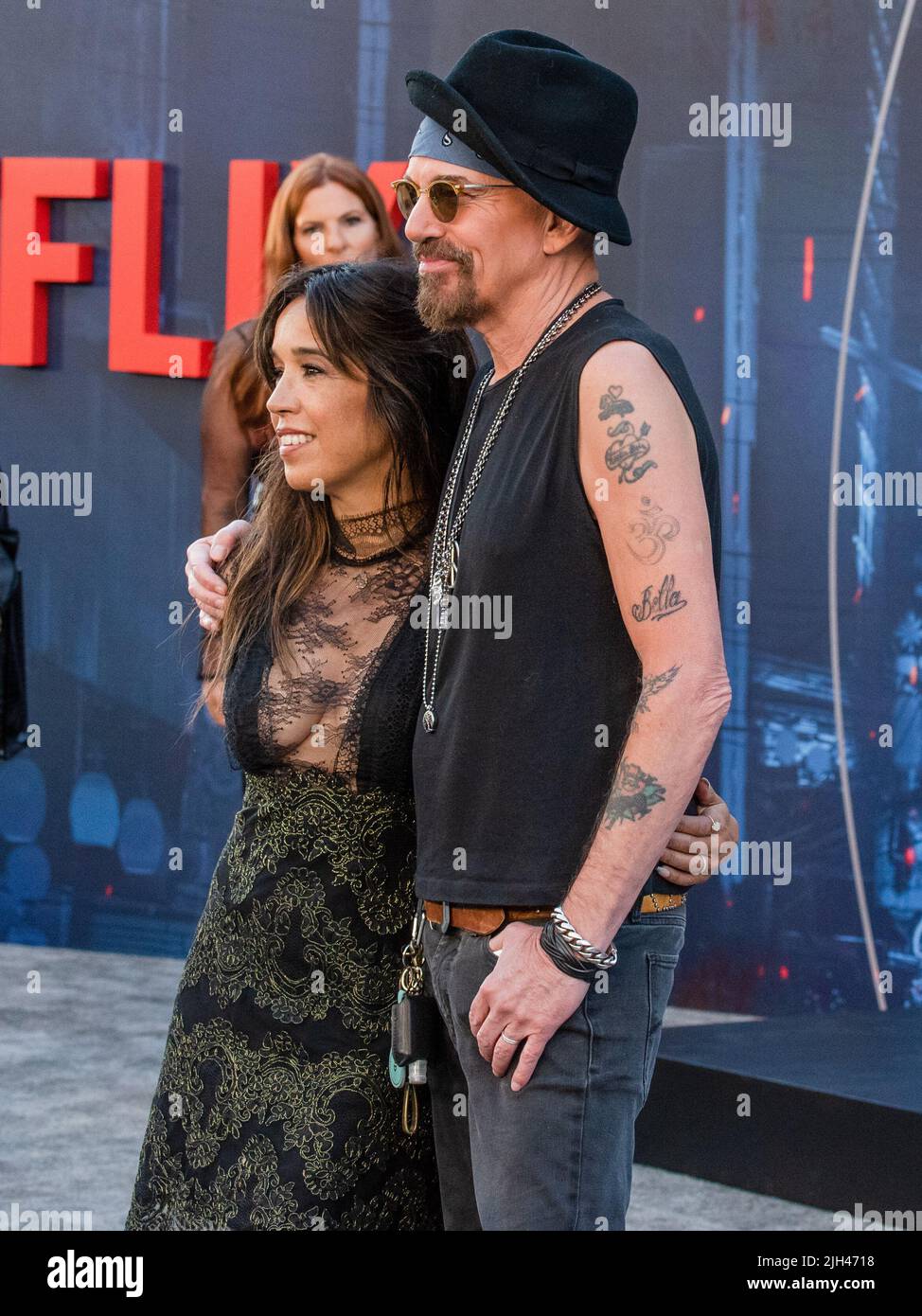 Los Angeles, California, USA. 13th July, 2022. Connie Angland and Billy ...