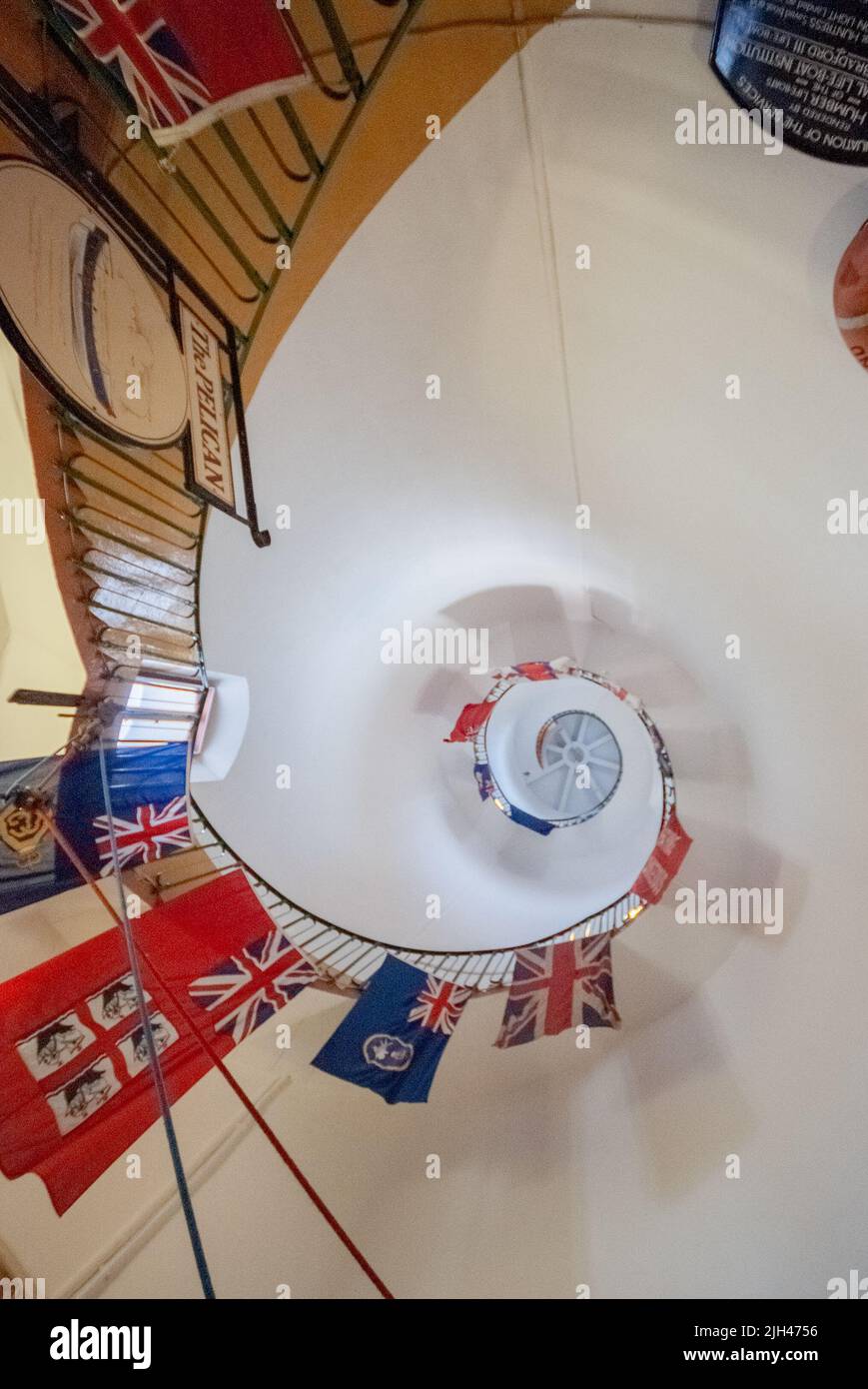 Withernsea lighthouse East interior Yorkshire uk Stock Photo - Alamy