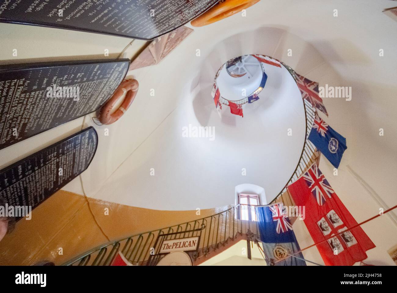 Withernsea lighthouse East interior Yorkshire uk Stock Photo - Alamy