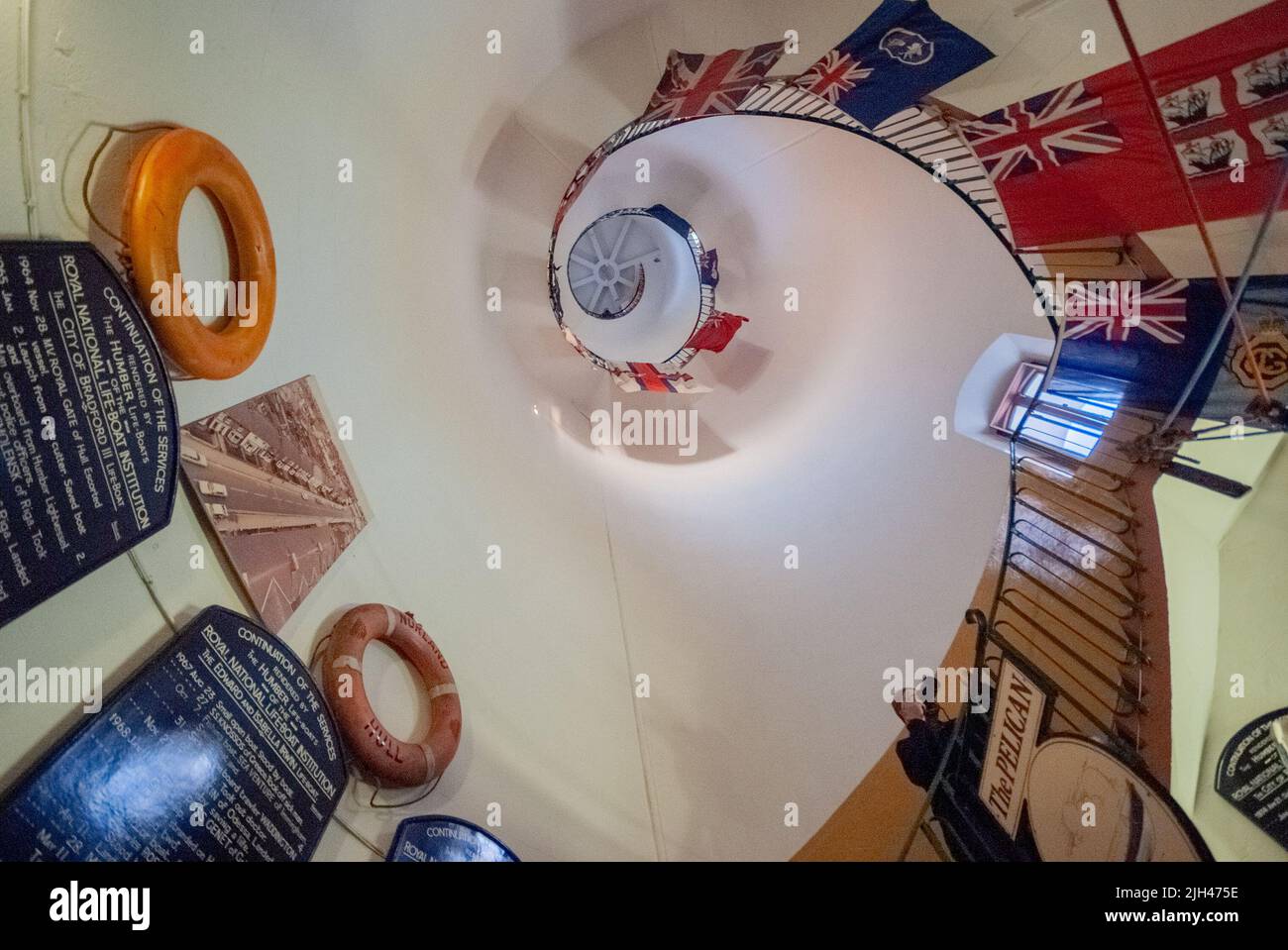 Withernsea lighthouse East interior Yorkshire uk Stock Photo - Alamy