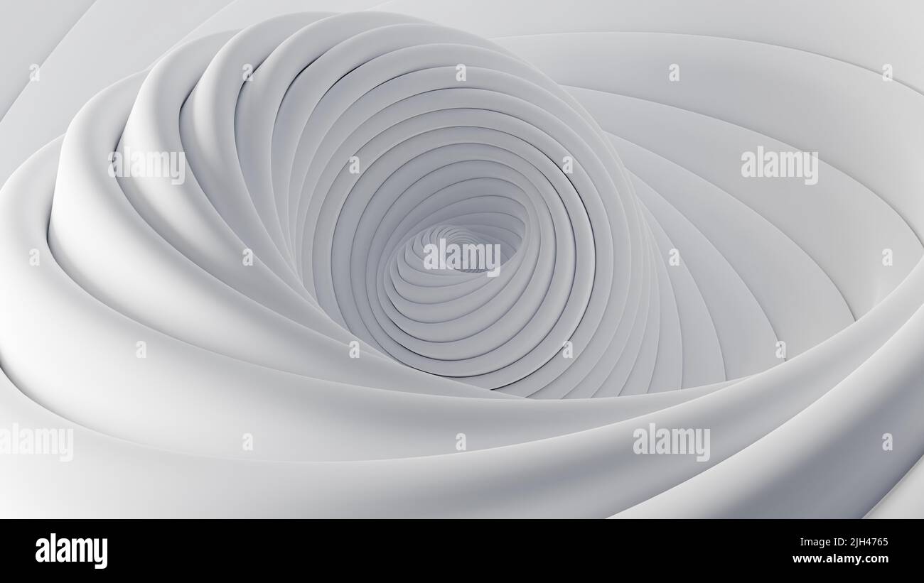 Circular waves on a white flat surface Stock Photo - Alamy