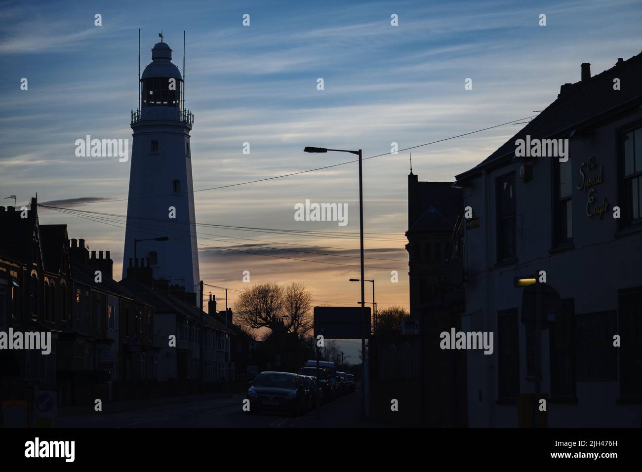 Withernsea lighthouse East Yorkshire uk Stock Photo - Alamy