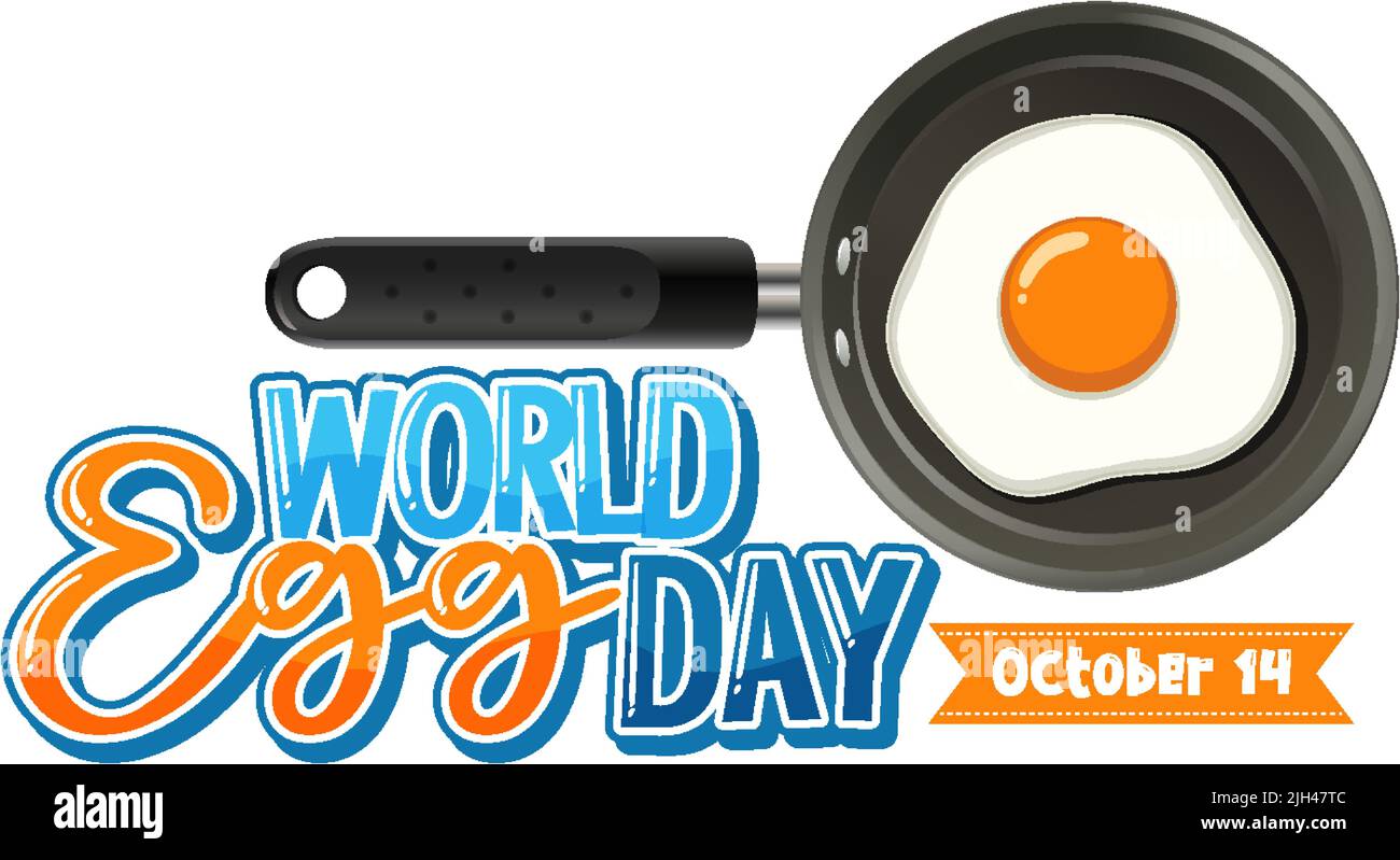 World Egg Day Poster illustration Stock Vector Image & Art - Alamy