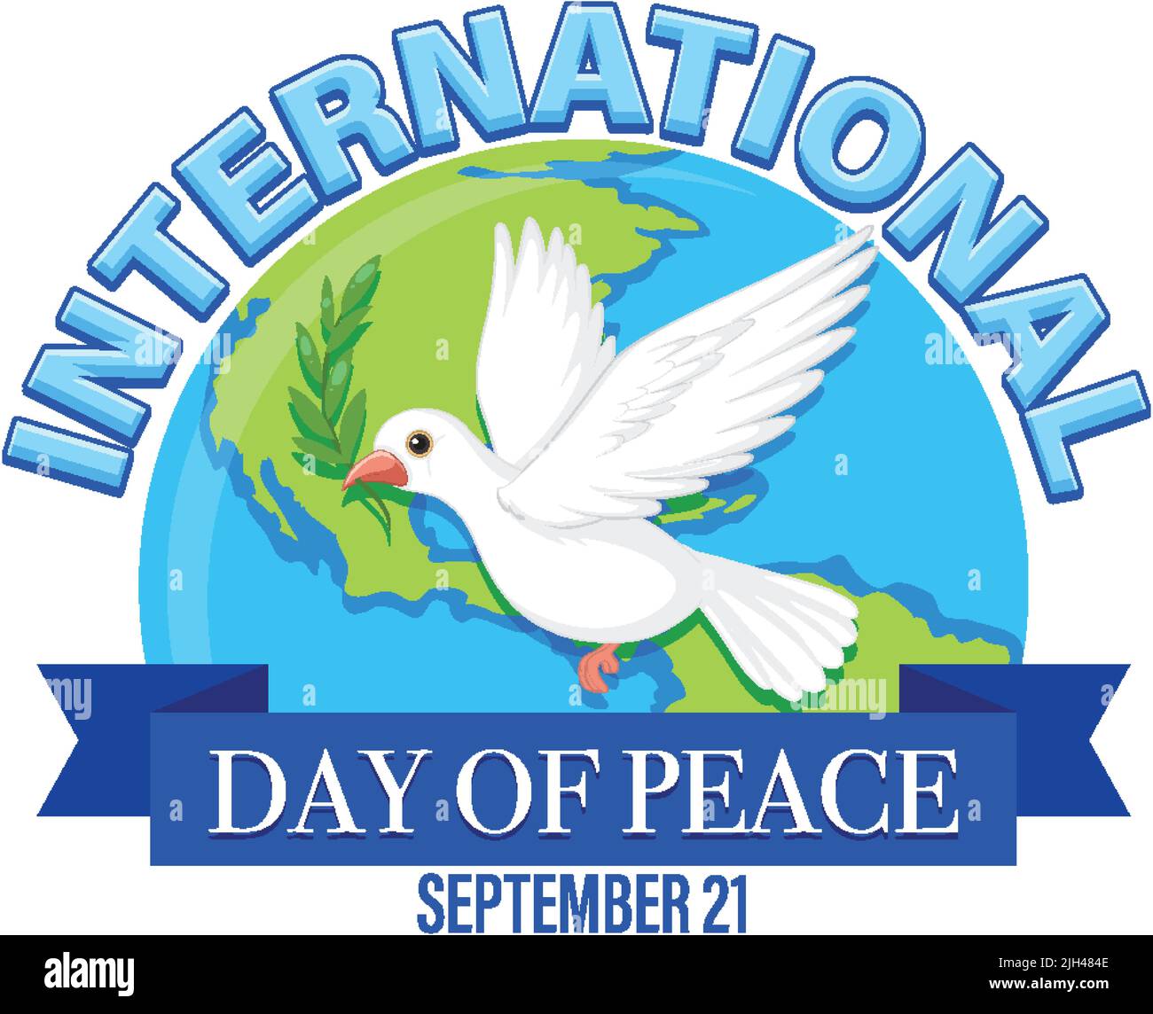 International Day of Peace illustration Stock Vector Image & Art - Alamy