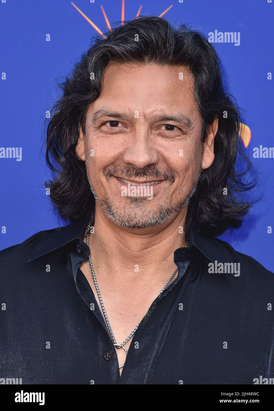 Jay Montalvo walking on the red carpet at the opening night red carpet ...