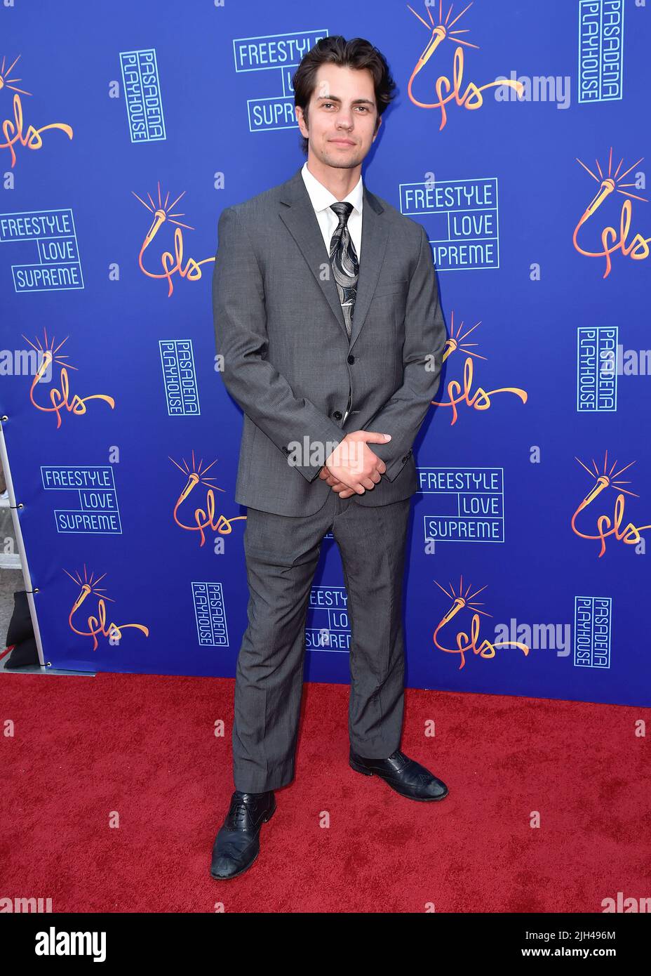 Kyle Maddox walking on the red carpet at the opening night red carpet ...