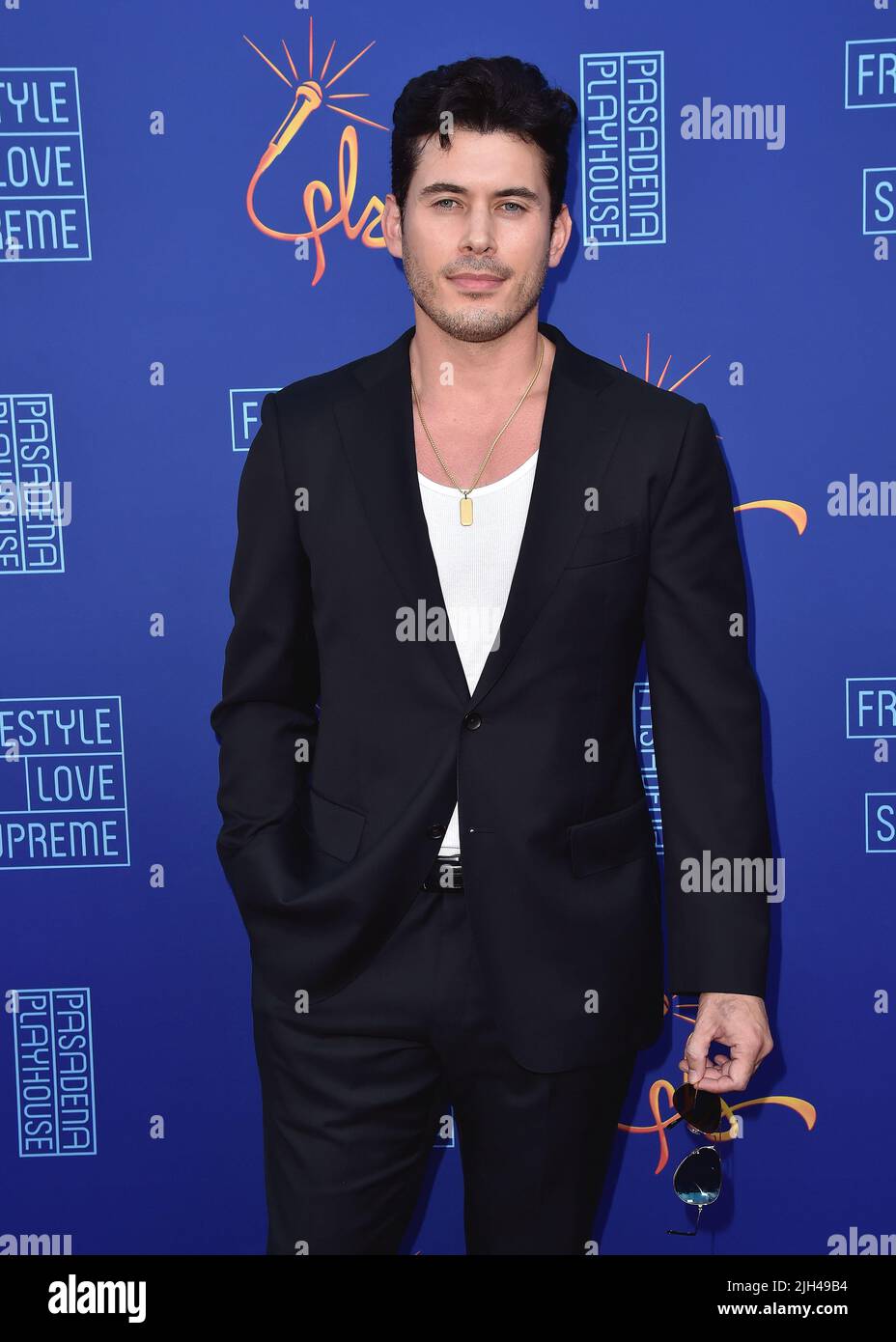 James Pulido walking on the red carpet at the opening night red carpet ...