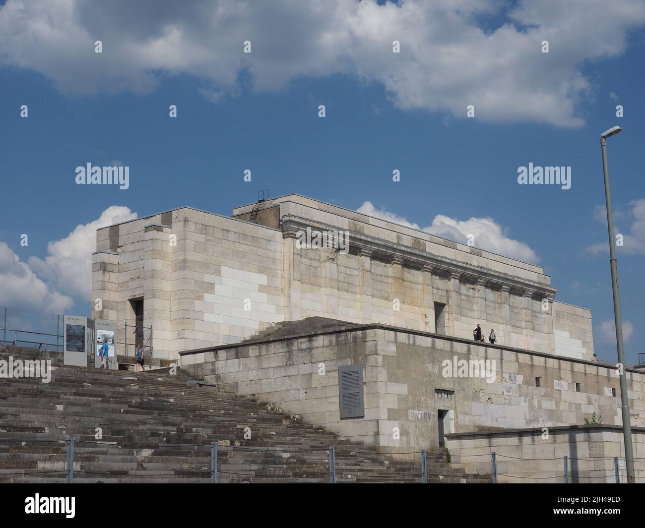 NUERNBERG, GERMANY - CIRCA JUNE 2022: Zeppelinfeld translation Zeppelin ...