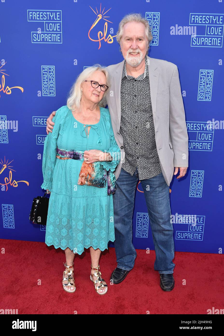 Harry Groener walking on the red carpet at the opening night red carpet ...