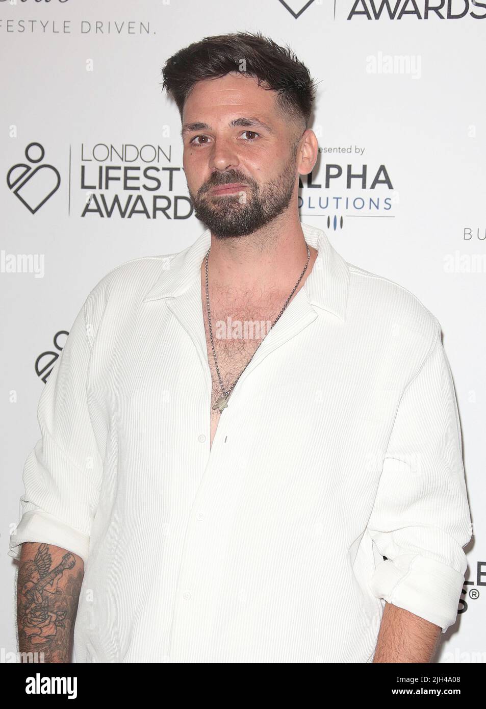 Jul 14, 2022 - London, England, UK - Ben Haenow attending the London ...