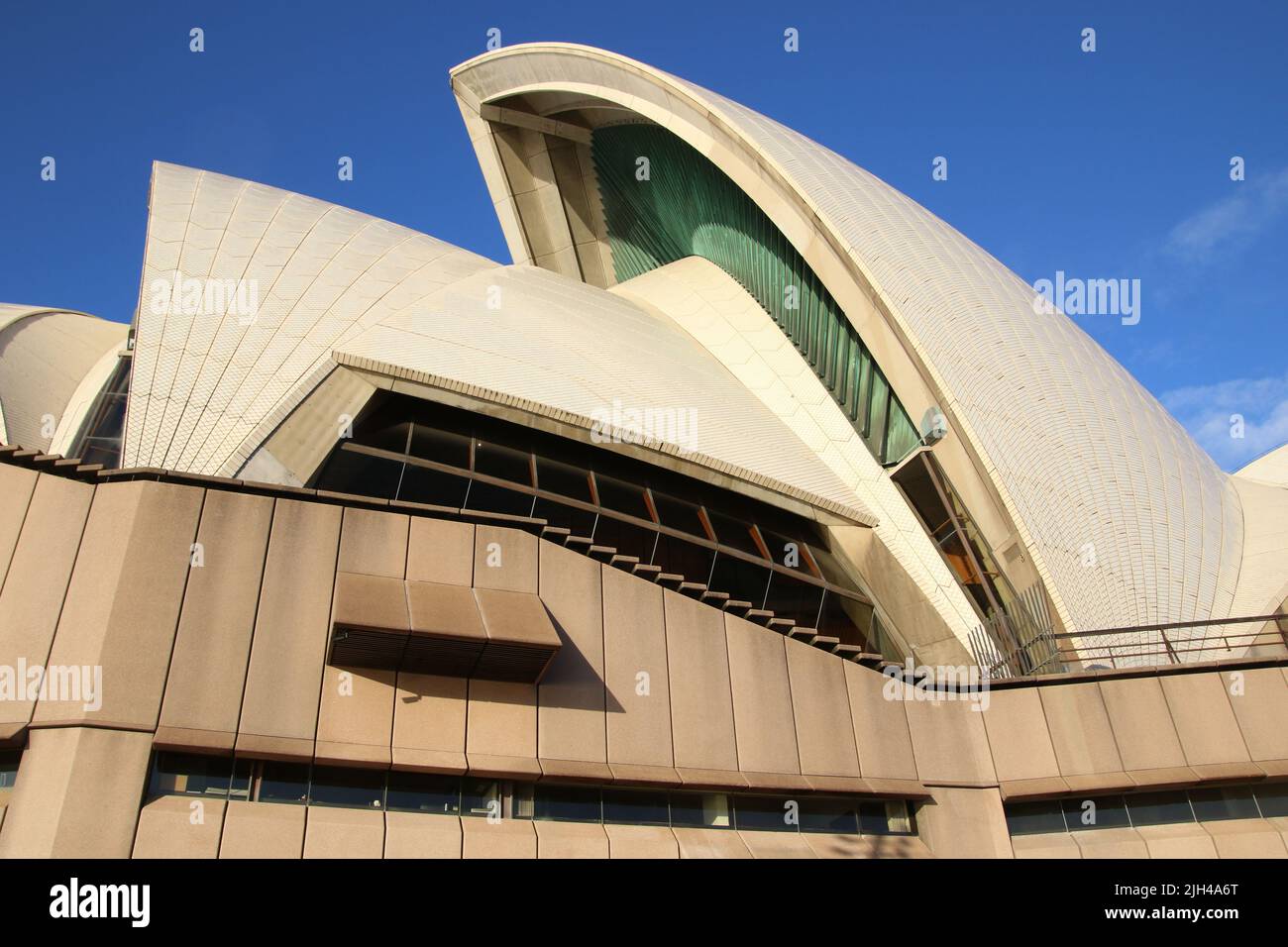 Sydney Opera House from an unusual perspective Stock Photo - Alamy