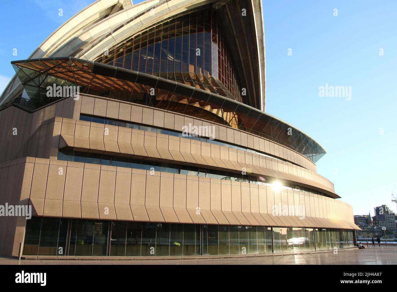Sydney Opera House from an unusual perspective Stock Photo - Alamy