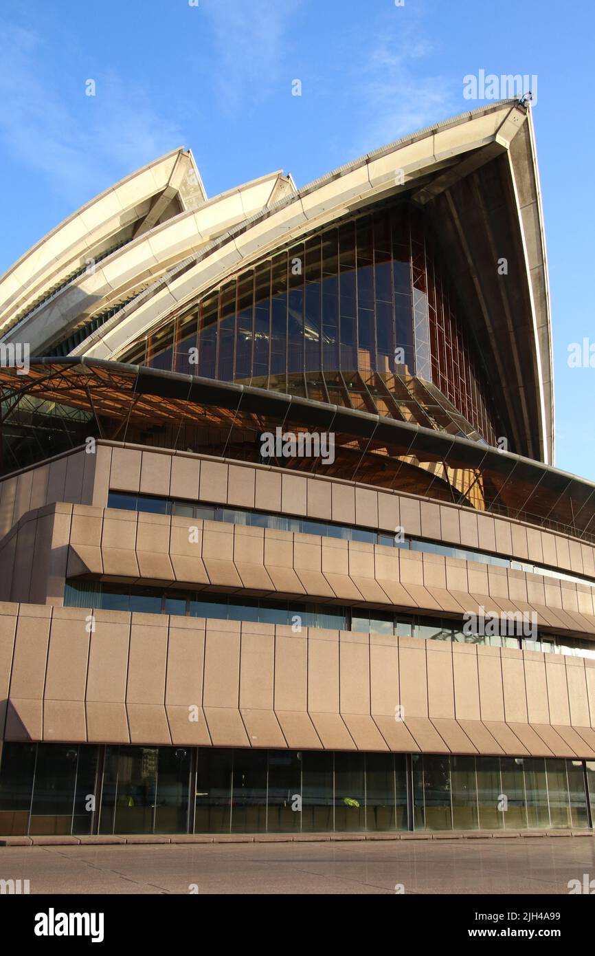Sydney Opera House from an unusual perspective Stock Photo - Alamy