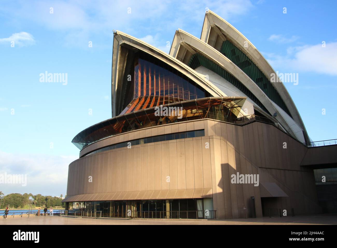 Sydney Opera House from an unusual perspective Stock Photo - Alamy