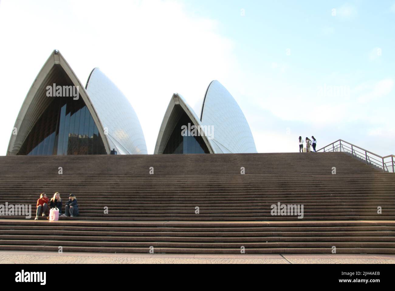 Sydney Opera House from an unusual perspective Stock Photo - Alamy