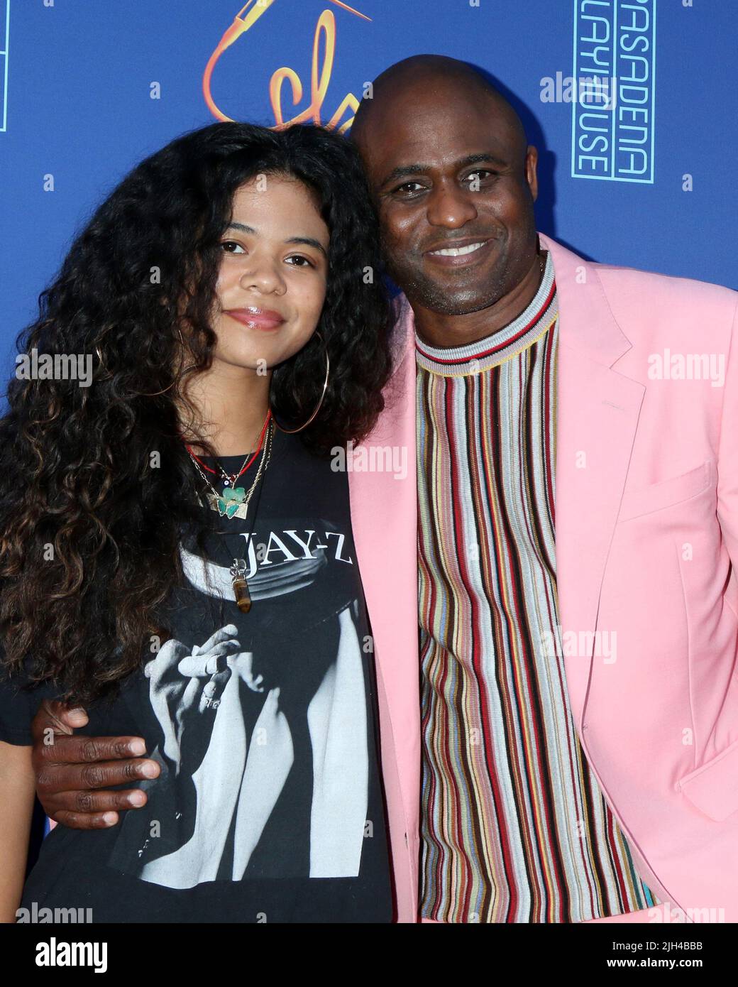 LOS ANGELES - JUL 14: Maile Brady, Wayne Brady at the Freestyle Love ...