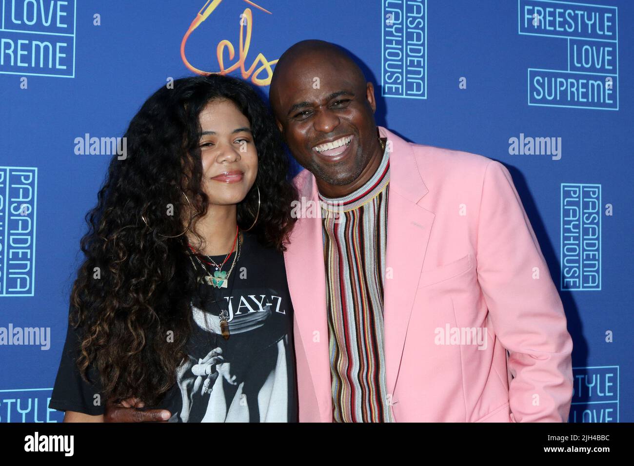 LOS ANGELES - JUL 14: Maile Brady, Wayne Brady at the Freestyle Love ...