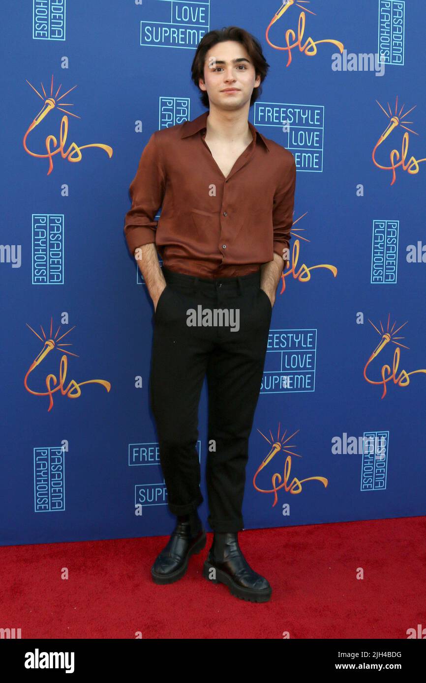 LOS ANGELES - JUL 14: Joshua Colley at the Freestyle Love Supreme Play ...