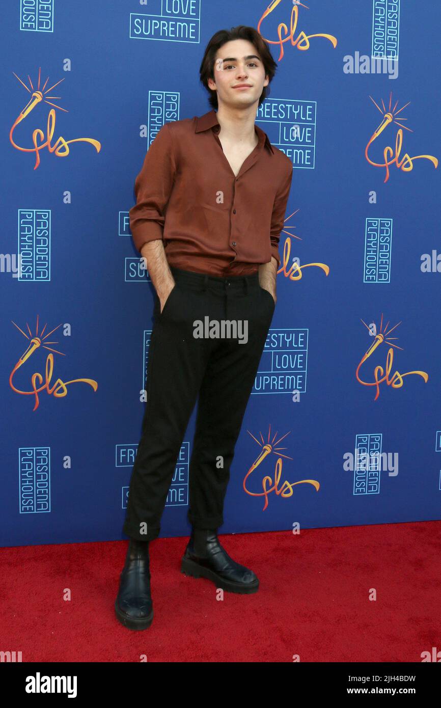 LOS ANGELES - JUL 14: Joshua Colley at the Freestyle Love Supreme Play ...