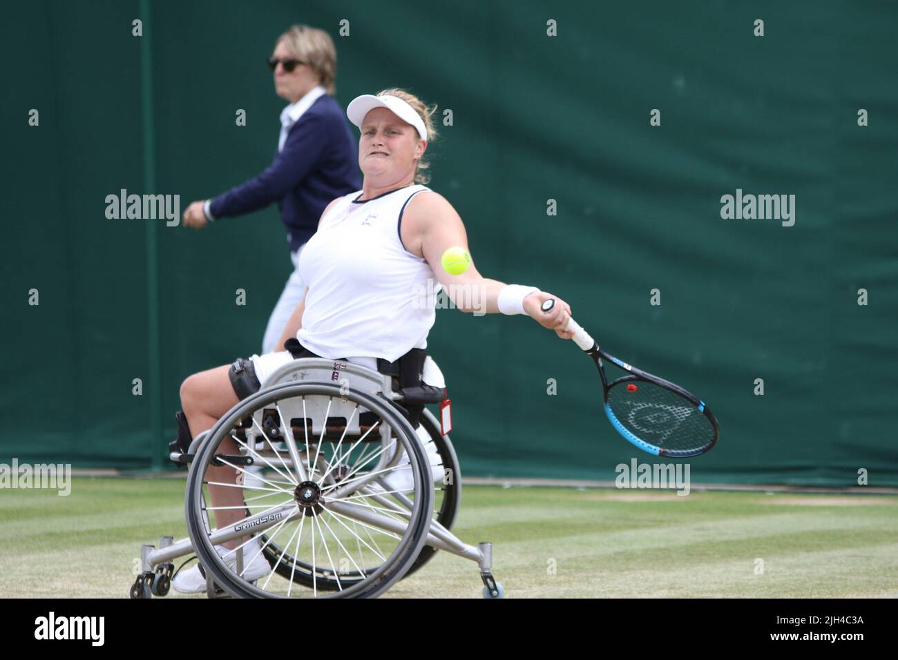 Aniek Van Koot of the Netherlands is a Dutch tennis player playing in ...