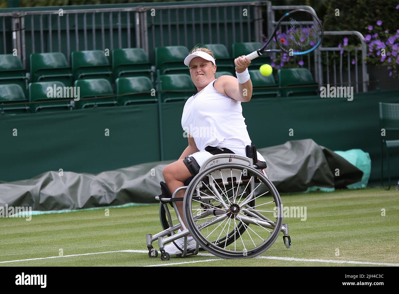 Aniek Van Koot of the Netherlands is a Dutch tennis player playing in ...