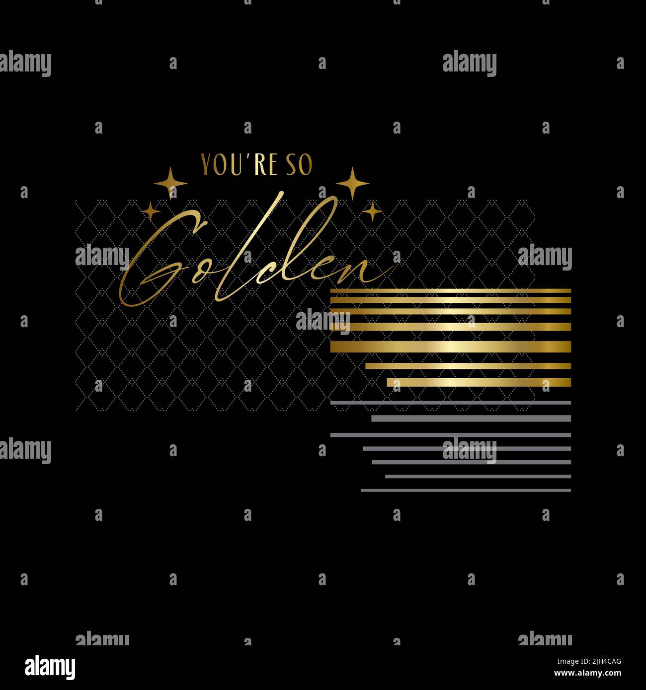 Motivational text tee print with slogan Stock Vector Images - Alamy