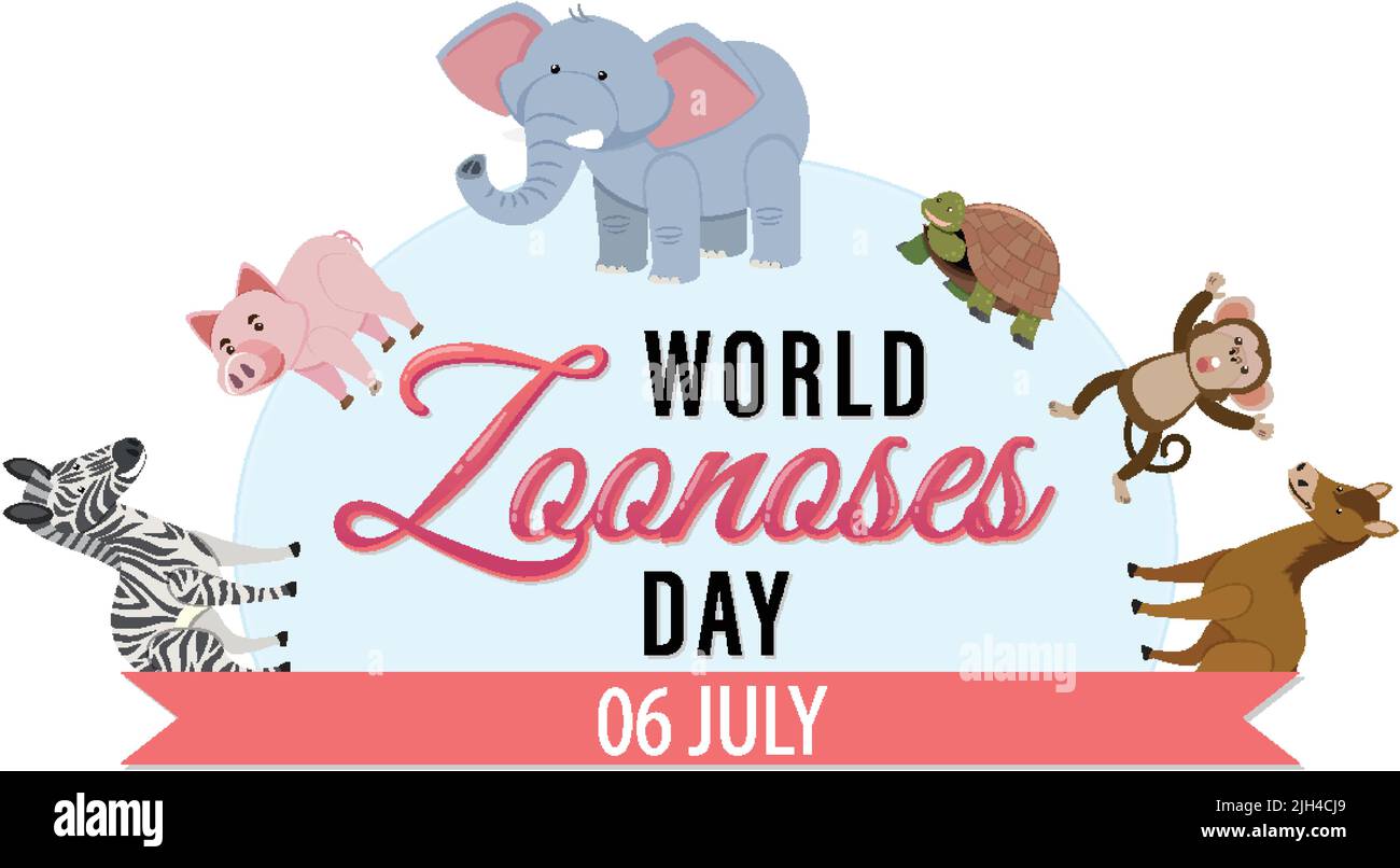 World zoonoses day banner design illustration Stock Vector Image & Art ...