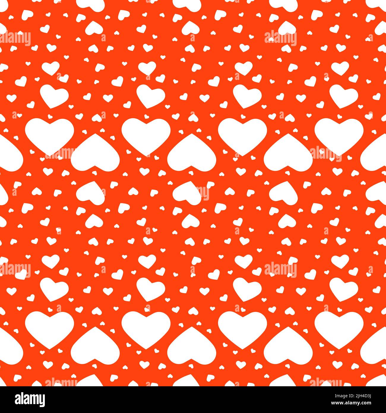 Red background seamless pattern with heart repeating, design for ...