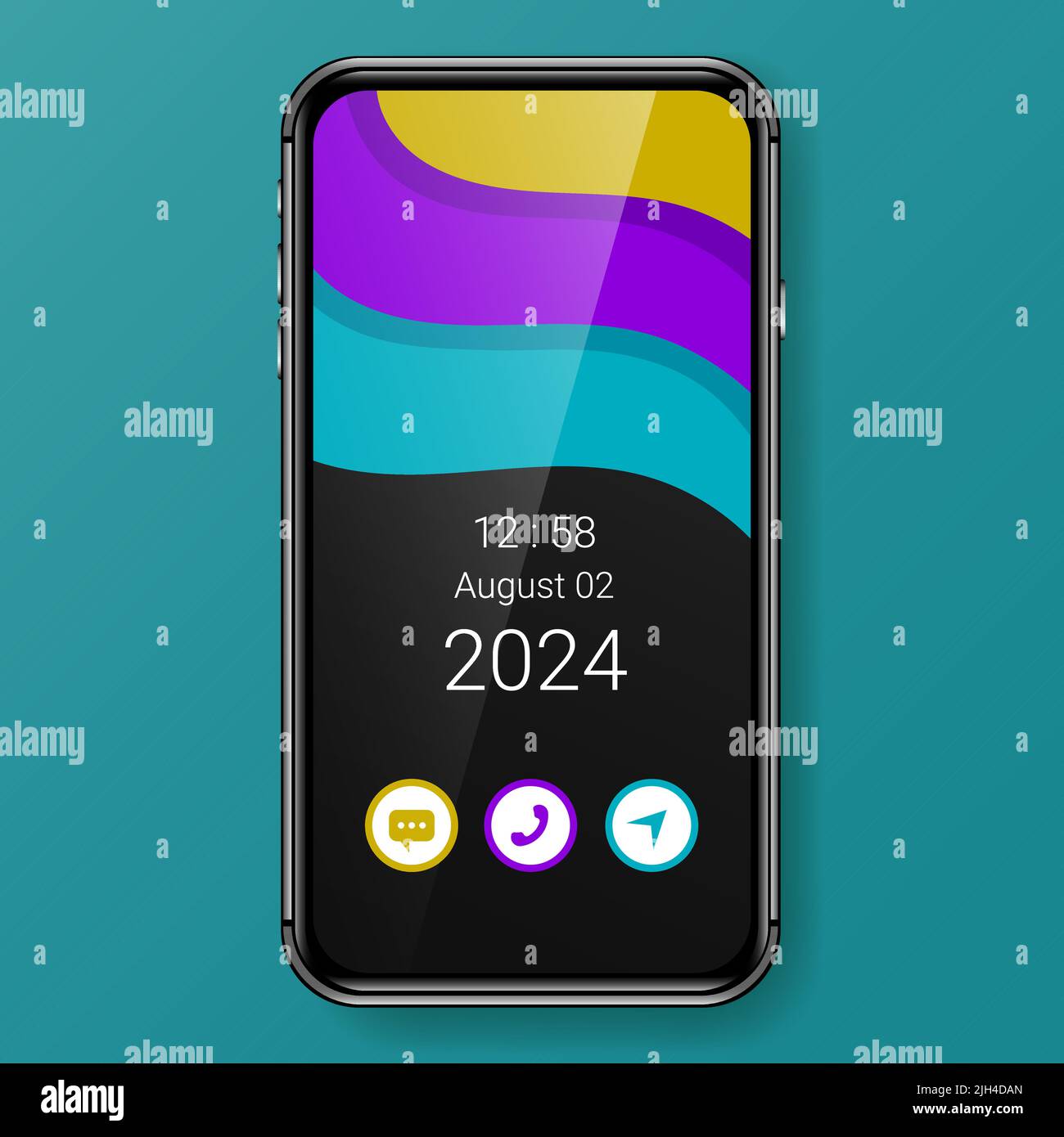 Rainbow layout hi-res stock photography and images - Alamy