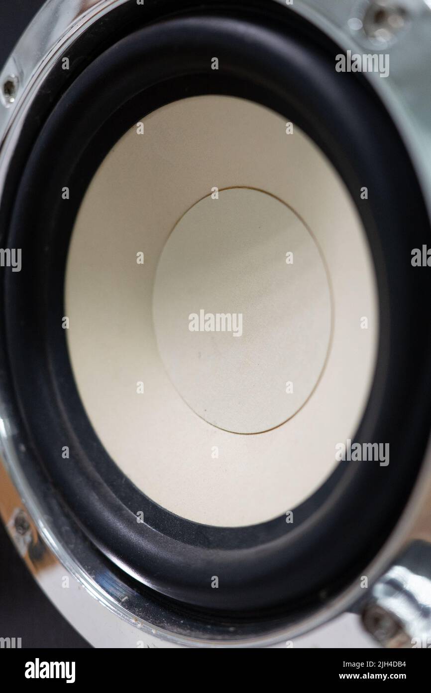 Close up speaker membrane hi-res stock photography and images - Alamy
