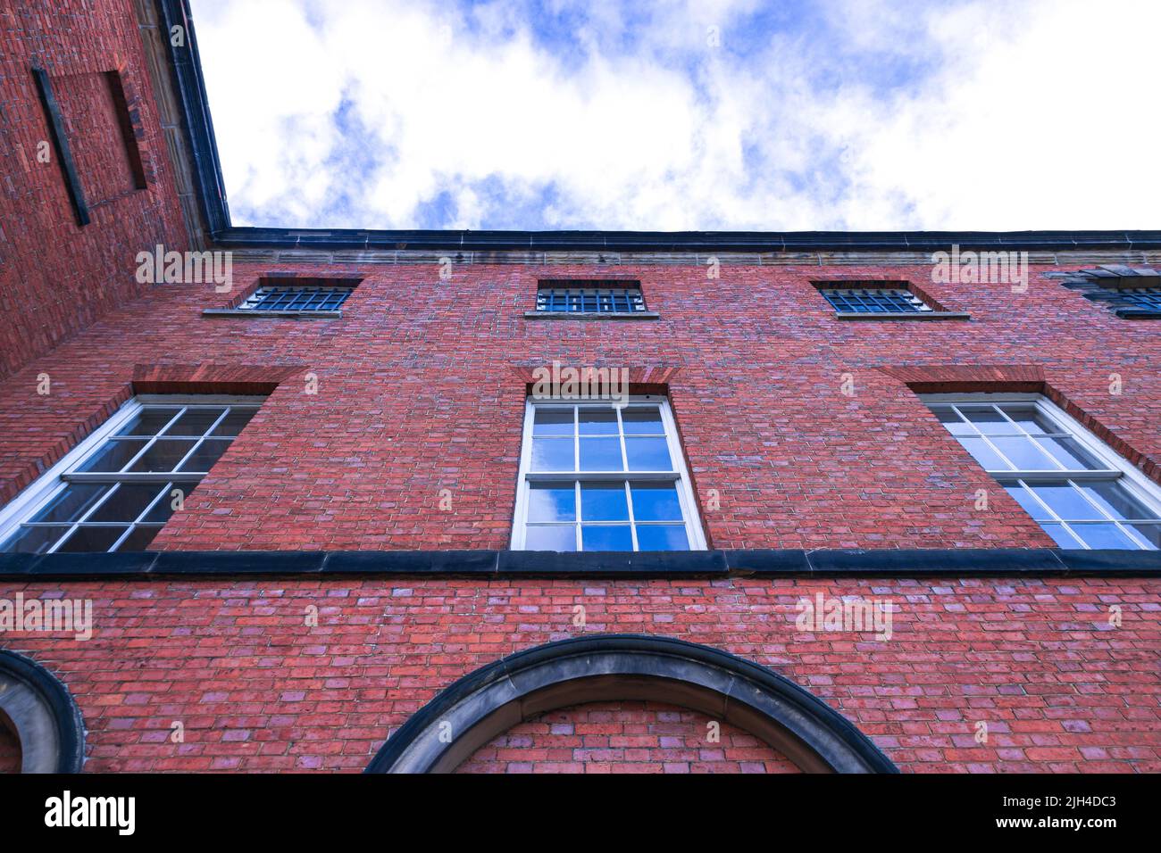 A victorian style prison, in Lincoln, which once housed some of Britain ...