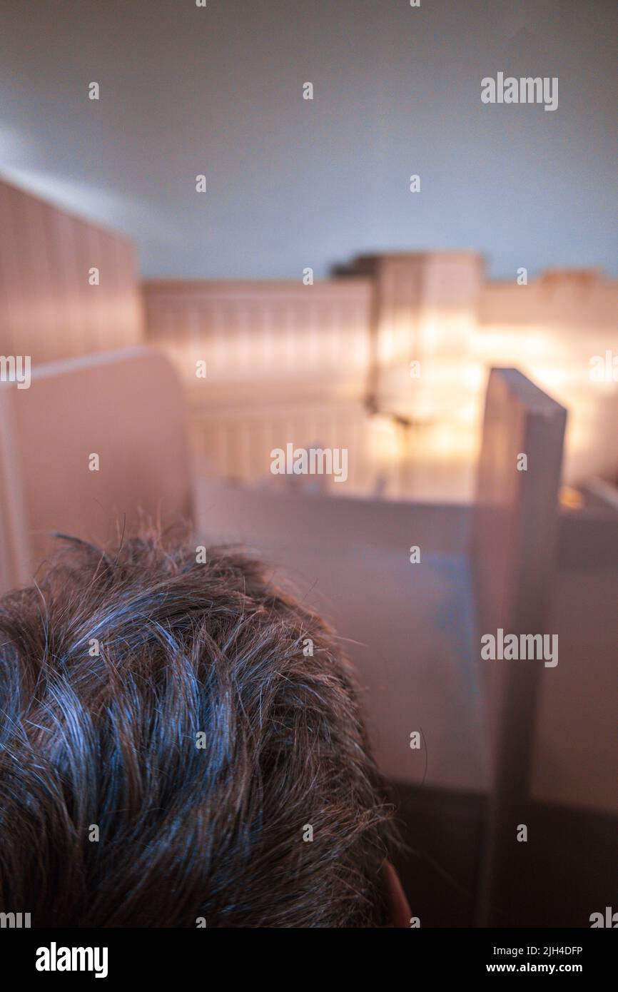 A very old Victorian style court room and also religious gathering room ...