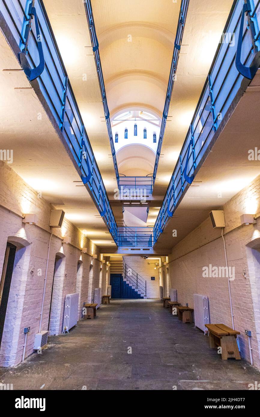 A victorian style prison, in Lincoln, which once housed some of Britain ...