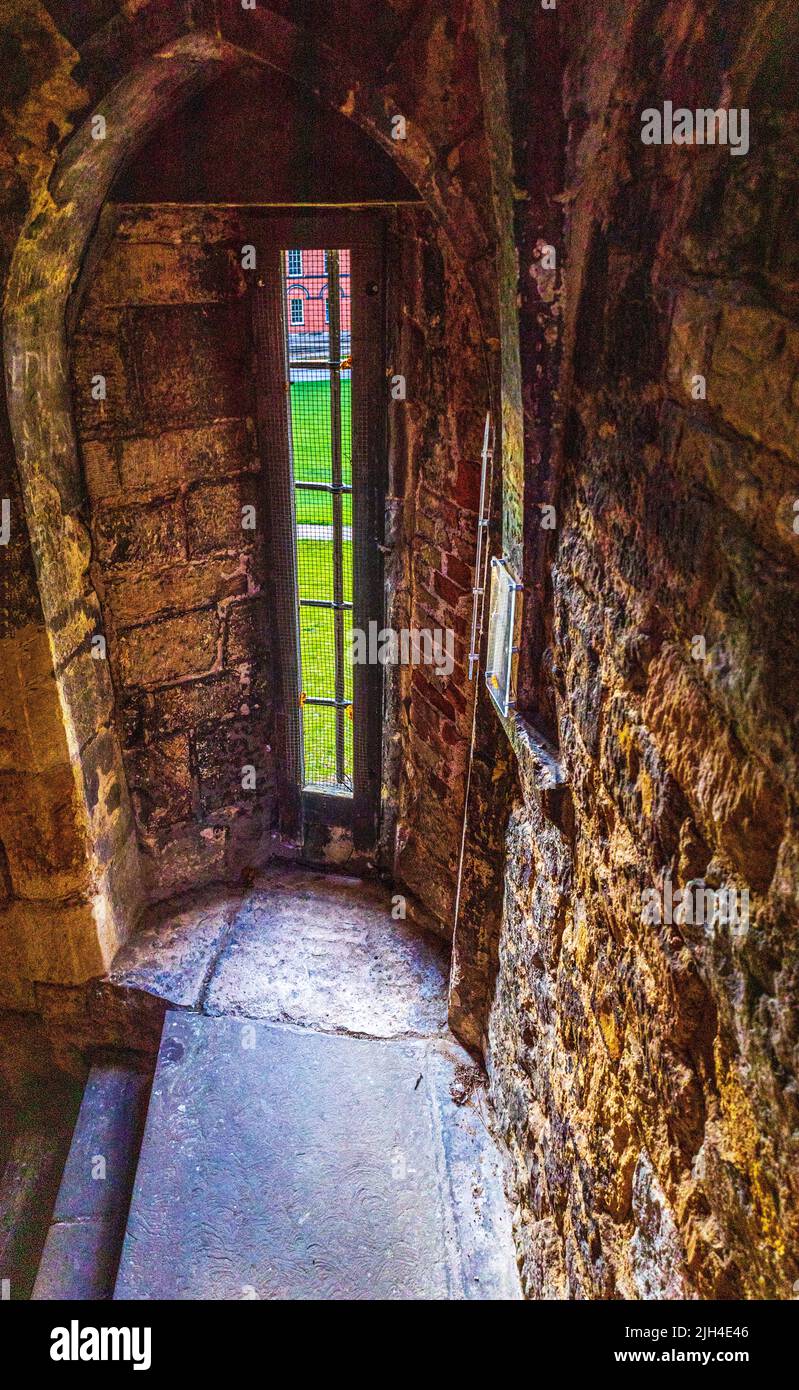 A victorian style prison cell which once housed some of Britain's most ...