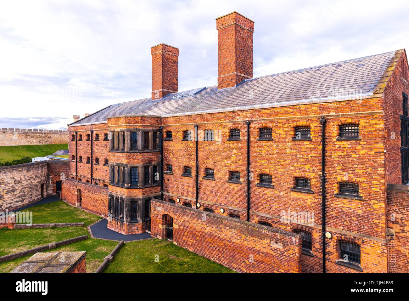 A victorian style prison, in Lincoln, which once housed some of Britain ...