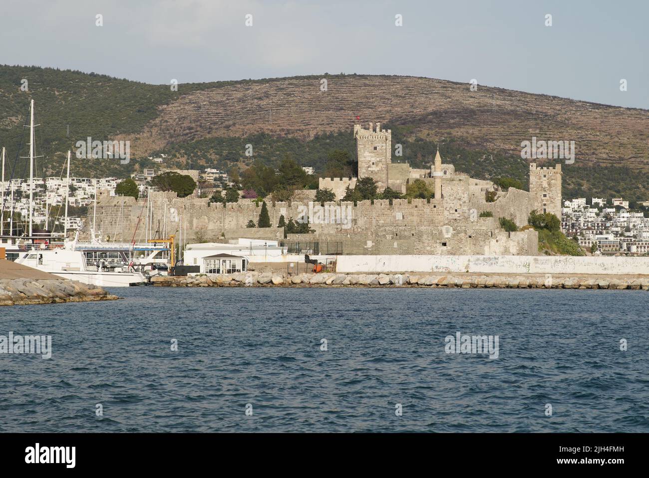 Bodrum Castle in Bodrum Town, Mugla, Turkey Stock Photo - Alamy