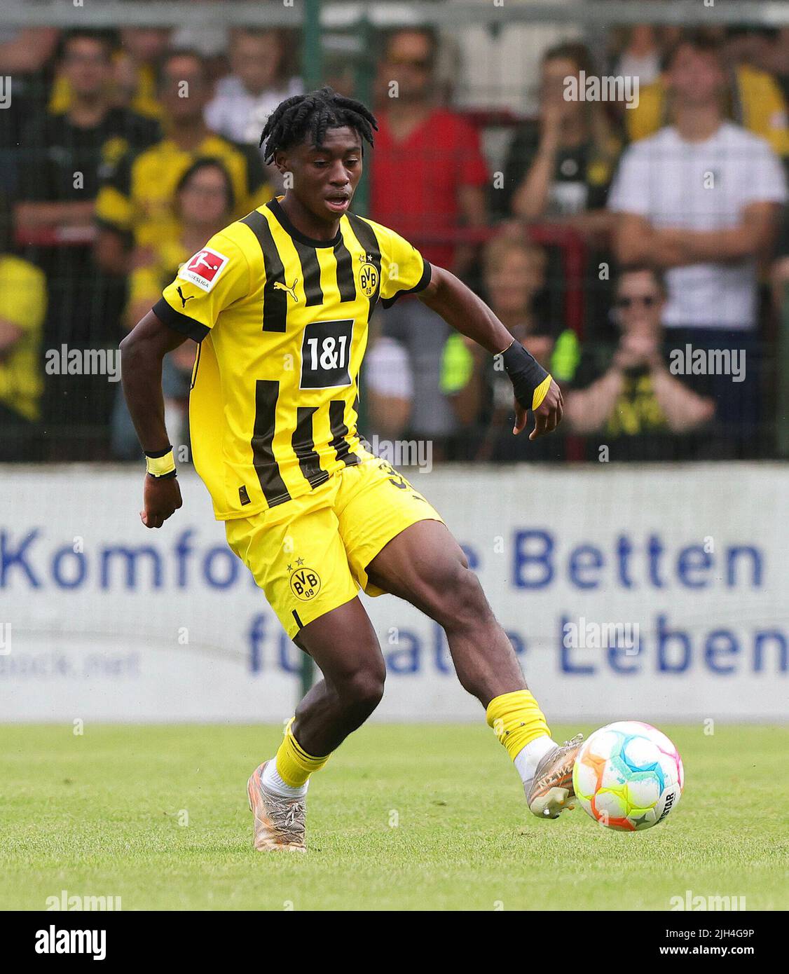 Exit, Germany. 14th July, 2022. firo : July 14th, 2022, football, 1st ...