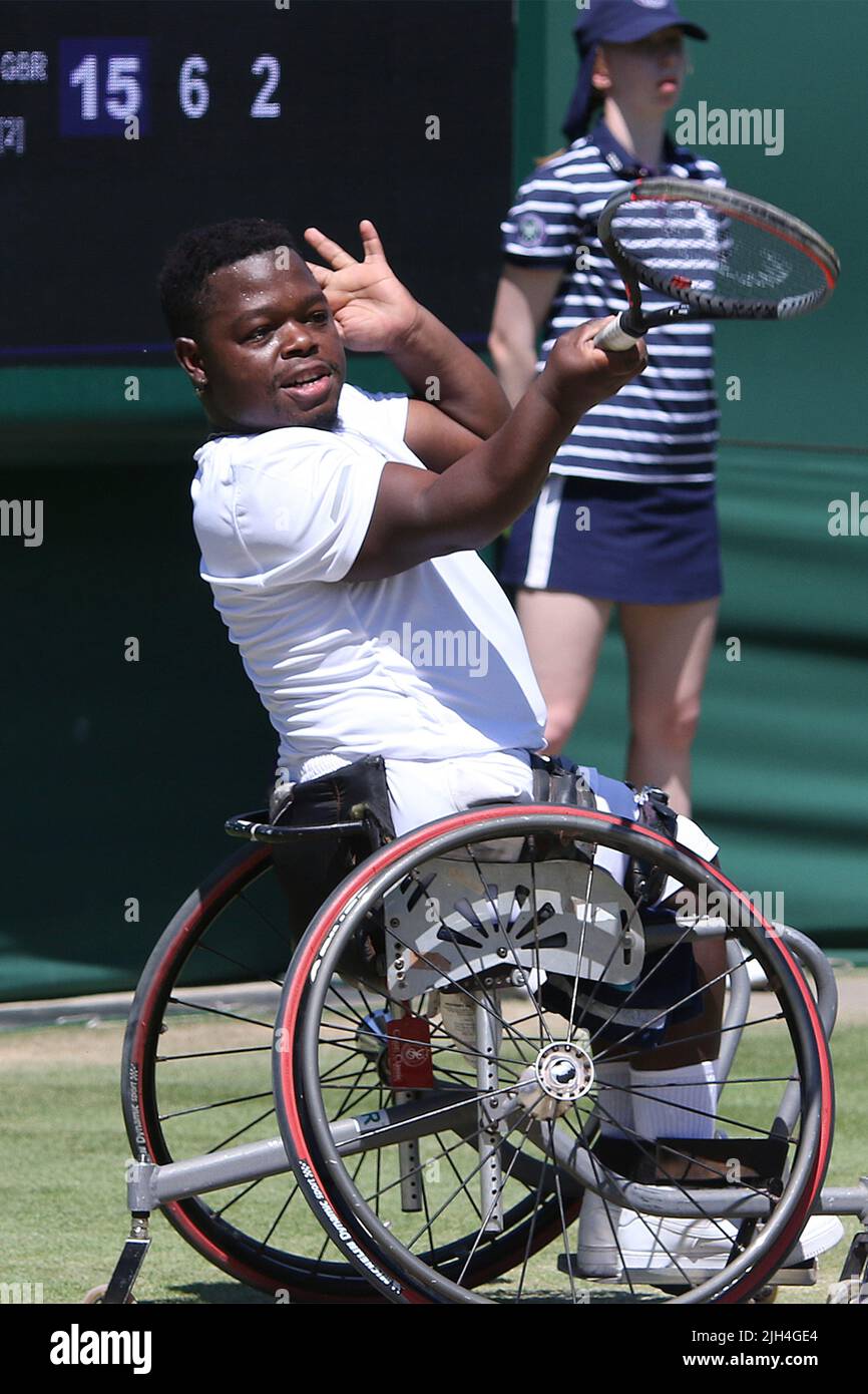 Donald Ramphadi of South Africa is a tennis player playing in the ...