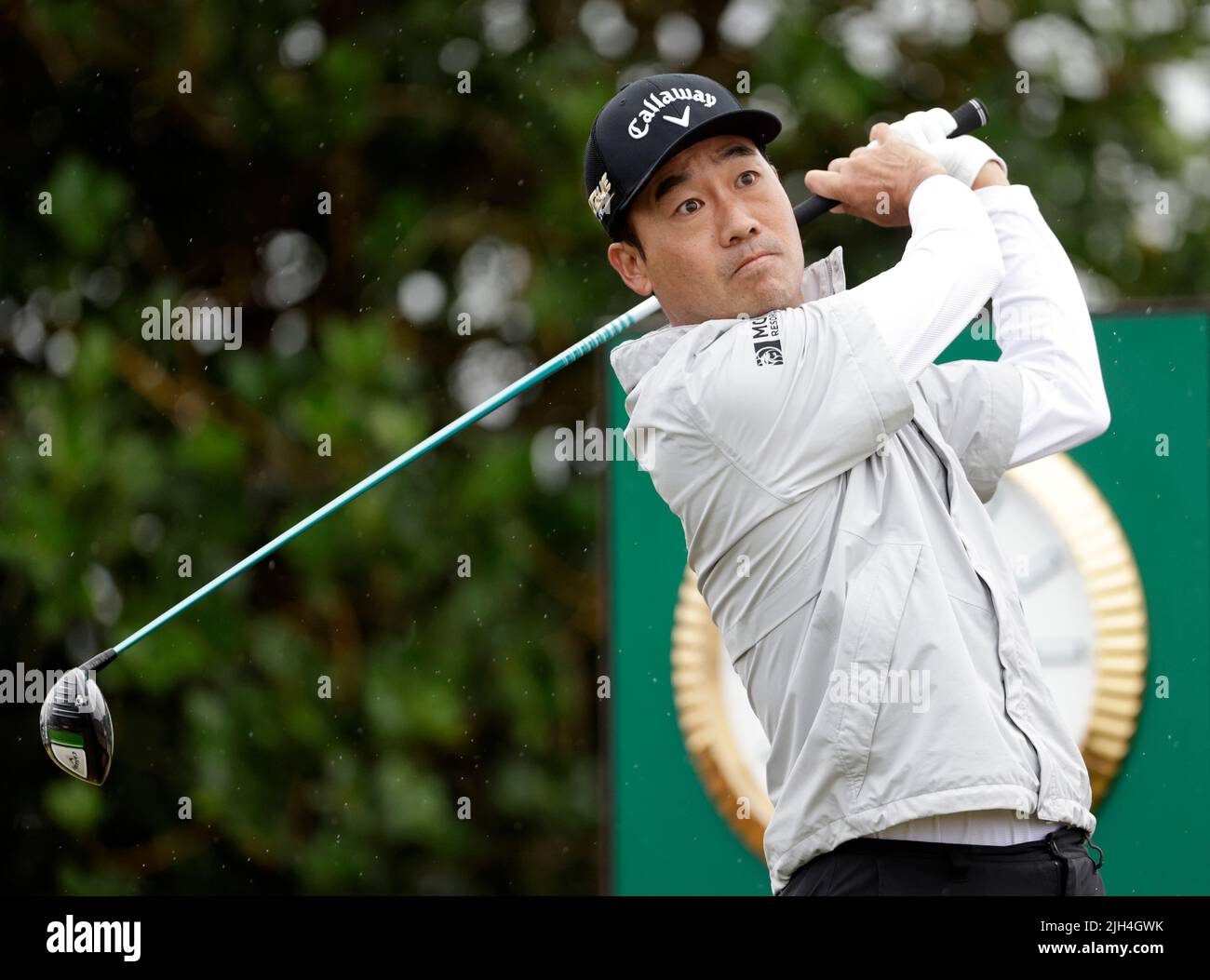 USA's Kevin Na during day two of The Open at the Old Course, St Andrews ...