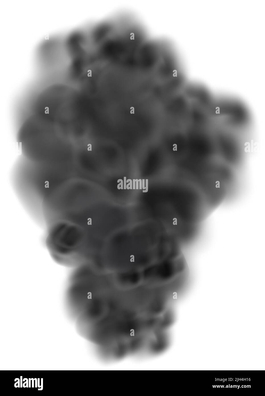 Realistic vector isolated on transparent background.Dust black cloud ...