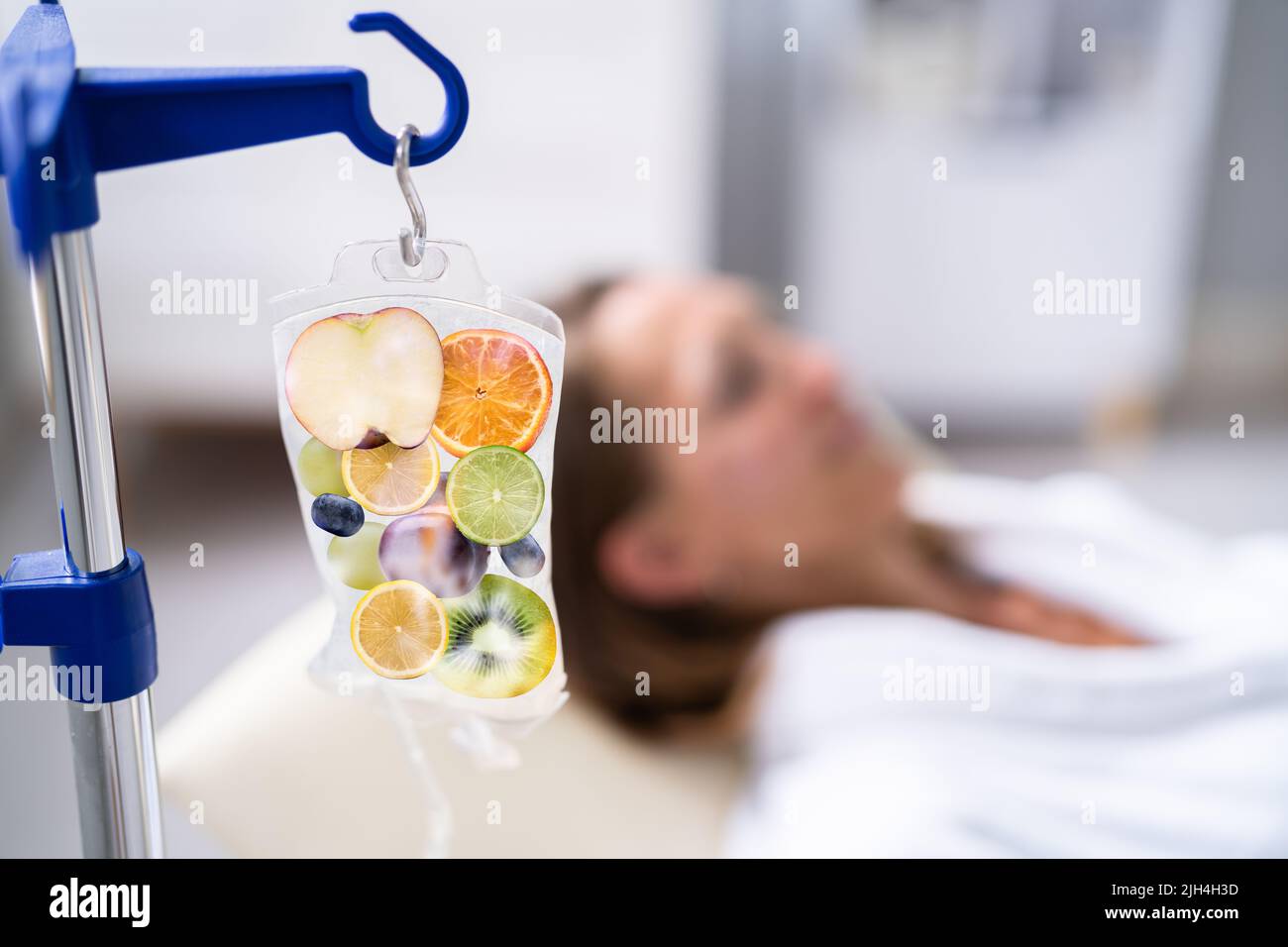 IV Drip Vitamin Infuser Therapy Solution Bag Stock Photo - Alamy