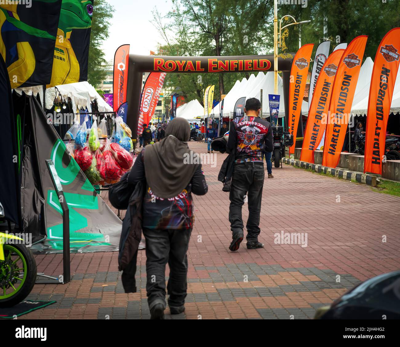 Terengganu, Malaysia - June 26, 2022 : People at the Bike Week event ...