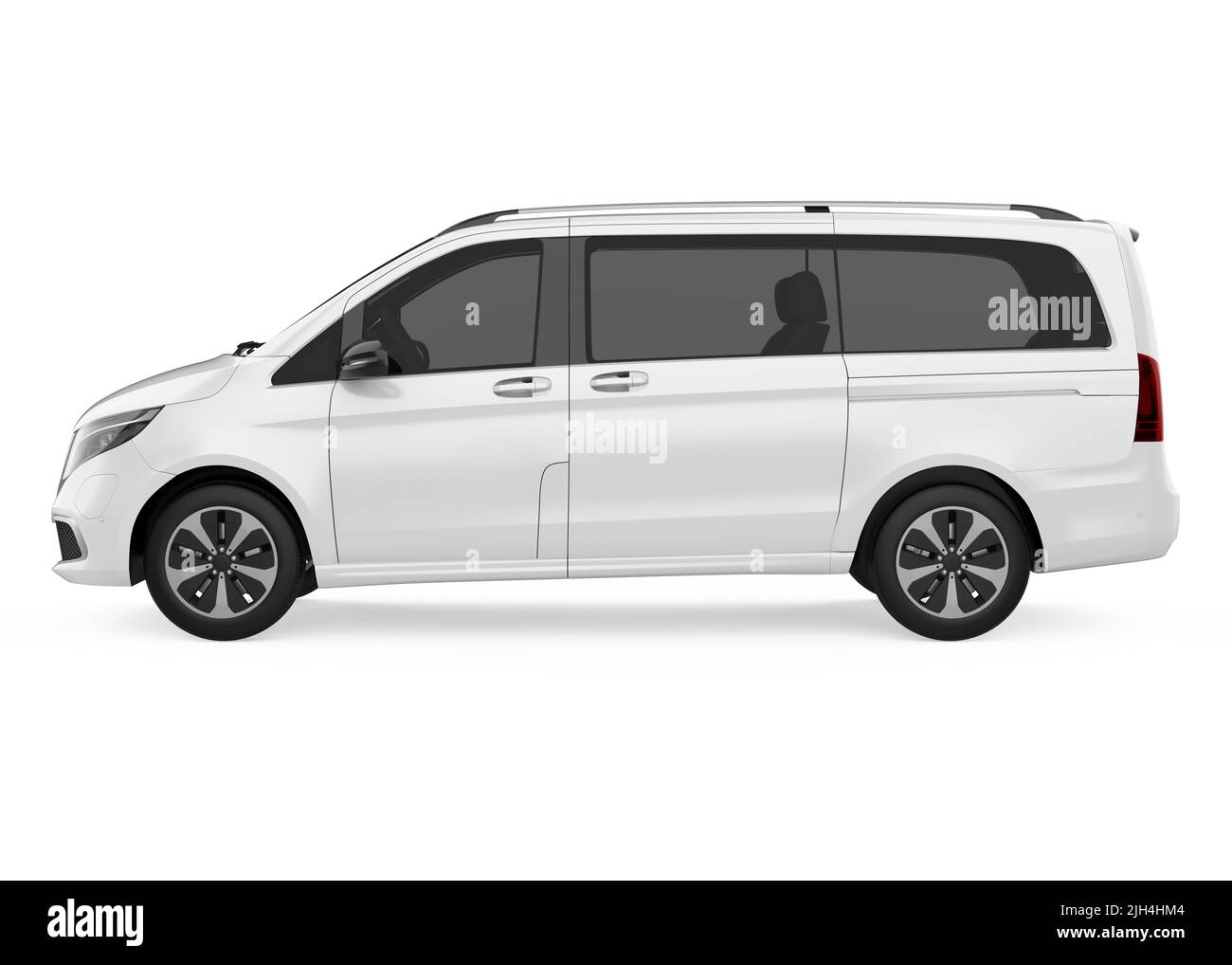 Delivery Van Isolated Stock Photo - Alamy