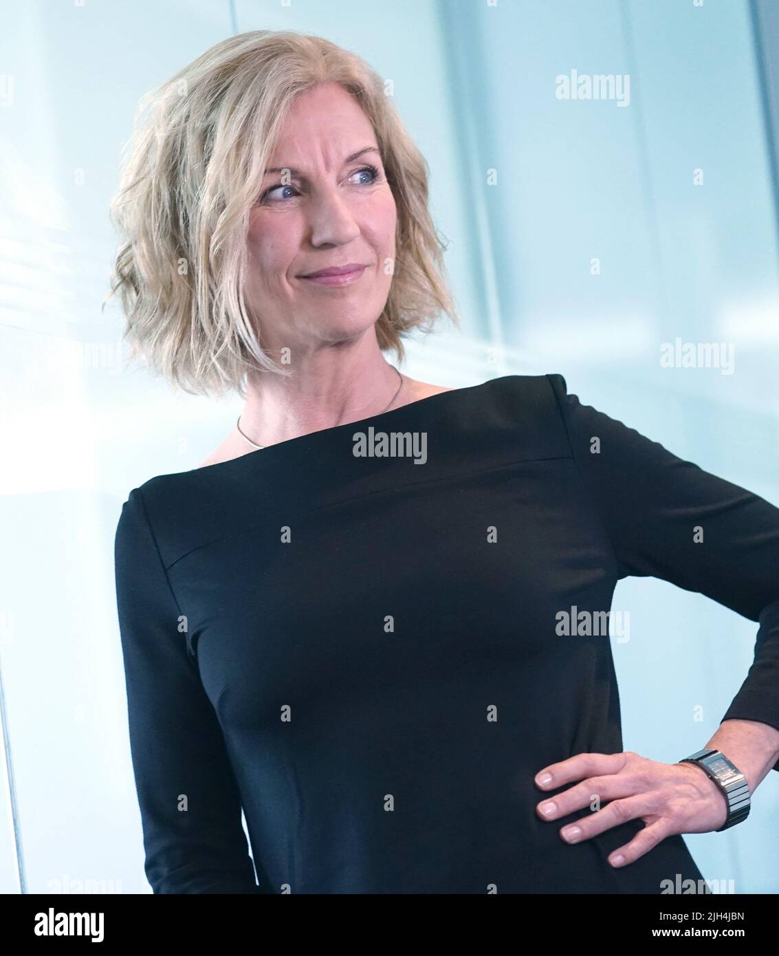 Hamburg, Germany. 20th June, 2022. Gabi Bauer, German TV presenter and ...