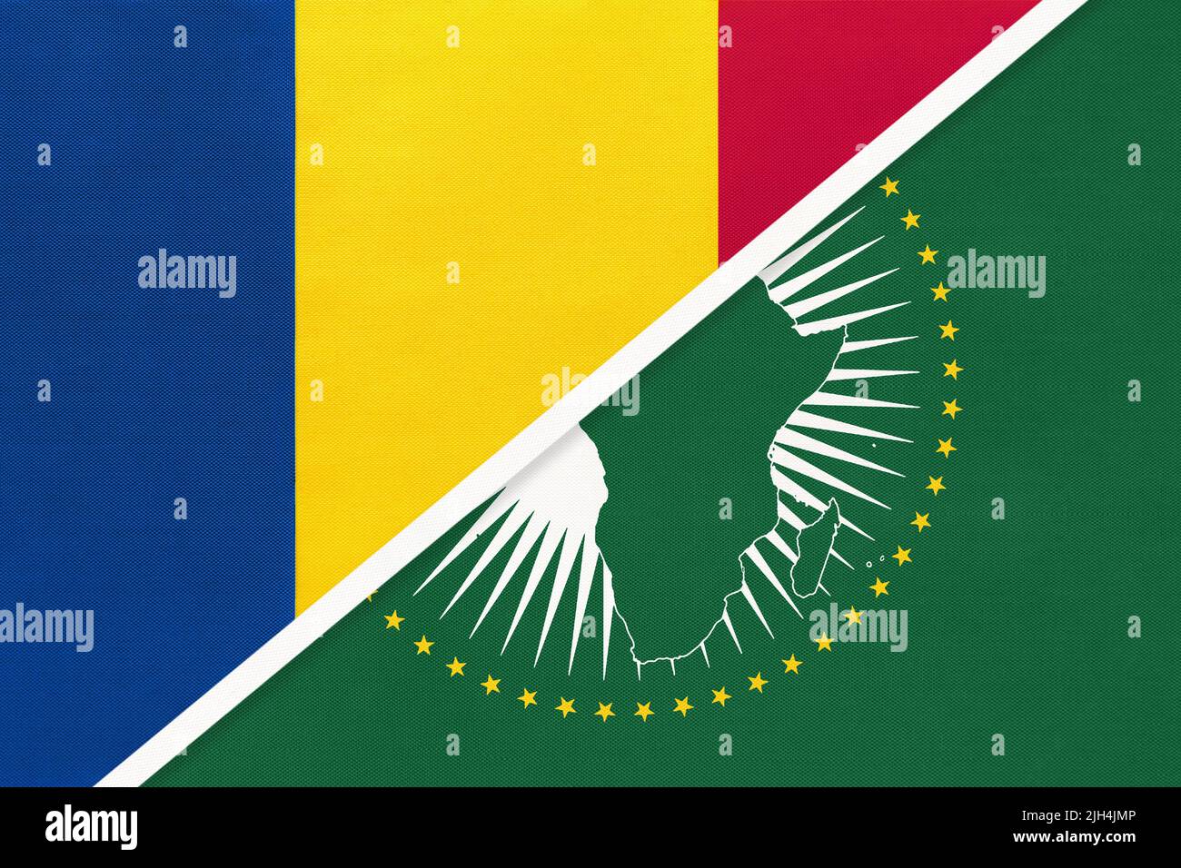 Organization of african unity flag hi-res stock photography and images ...