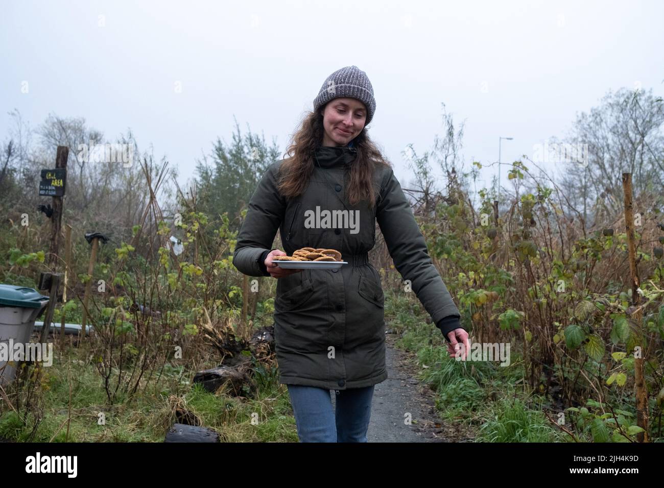 Report about shared gardens and urban agriculture in Amsterdam. Here, Anna's Tuin & Ruigte which ...